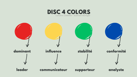Méthode DISC 4 Colors : comprendre les comportements et relations professionnelles pour adapter ...